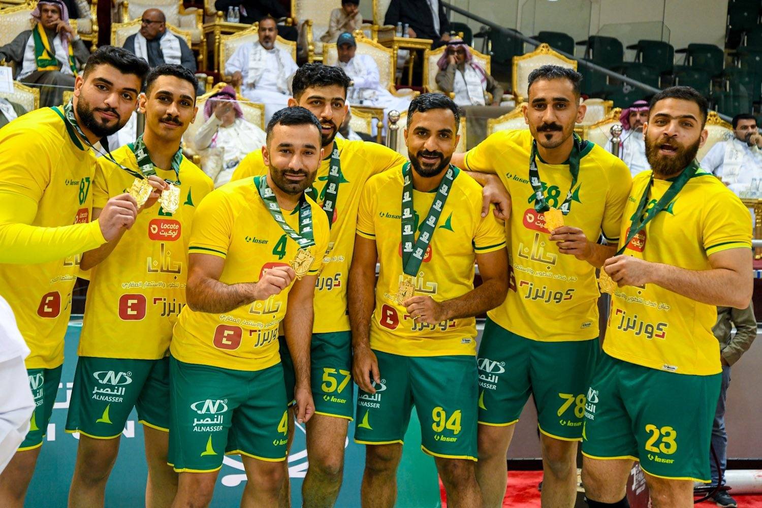 Saudi Gulf is champion of the (Saudi-Emirati Handball Super Cup ...