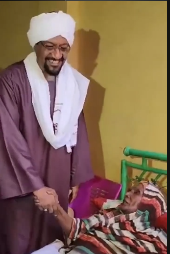 Sheikh Al-Amin visits Faiza Amseeb – Sudan Events