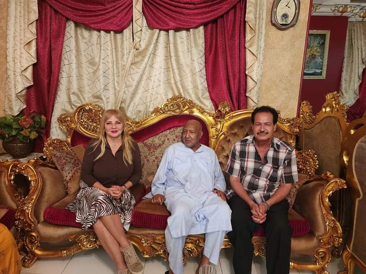 Egyptian actress Nada Bassiouni participates in a Sudanese national ...