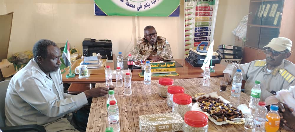 Sennar Governor Inspects Quantities of Improved Seeds at the Arab Seed ...